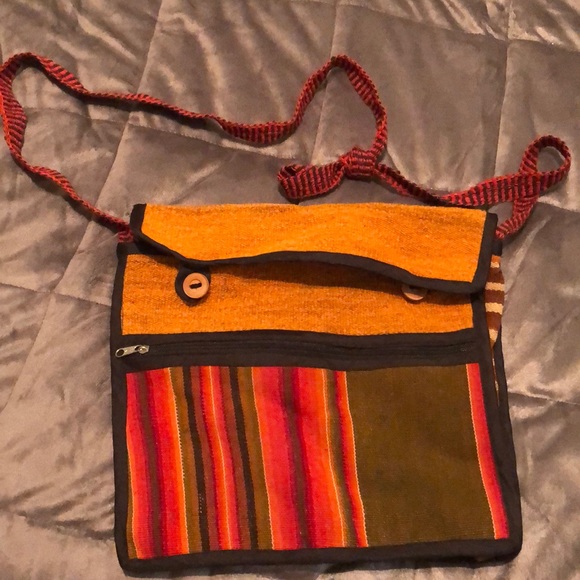 Bags | Authentic Peruvian Handcrafted Over The Shoulder Bag | Poshmark